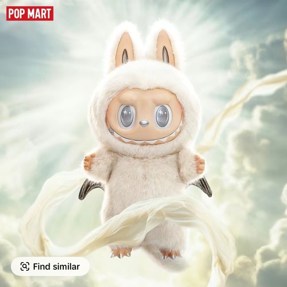 POP MART | Toys | New Pop Mart Monsters Angel In The Clouds Vinyl Face ...